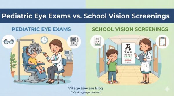 Pediatric Eye Exams vs School Vision Screenings: What Parents Must Know